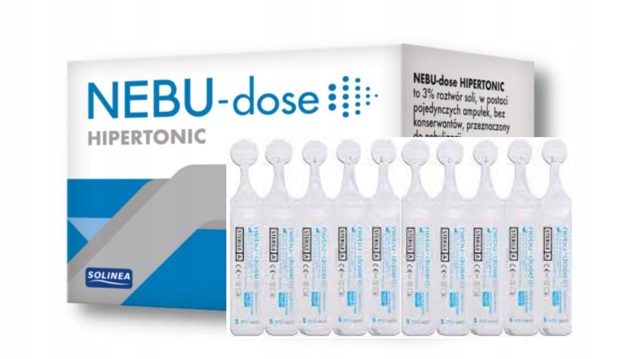 Roztwór hipertoniczny do inhalacji Solinea Nebu-Dose 5 ml 30 szt ...