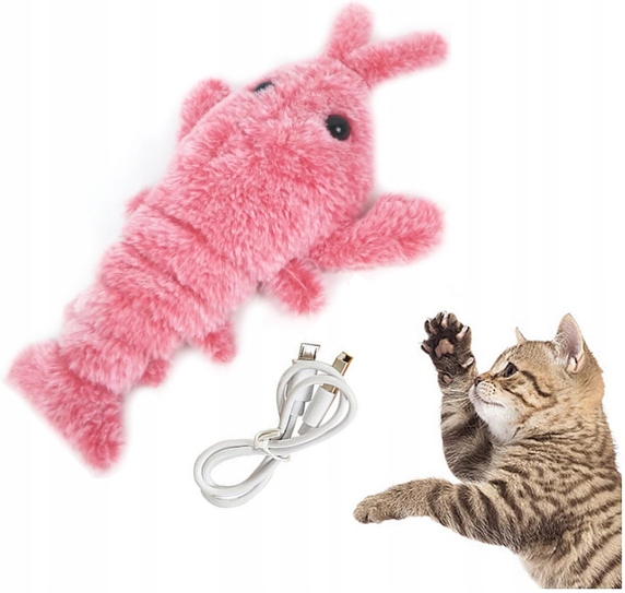 Zabawka interaktywna dla kota MDS Skaczący homar dla kota • Cena ...