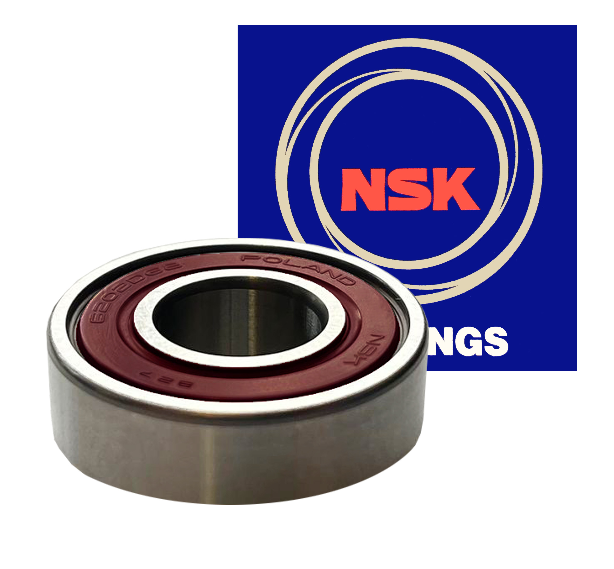 LOŽISKO 6202 DDU C3 NSK KULIČKOVÉ, BĚŽNÉ, JEDNOŘADÉ za 86.00CZK - Allegro