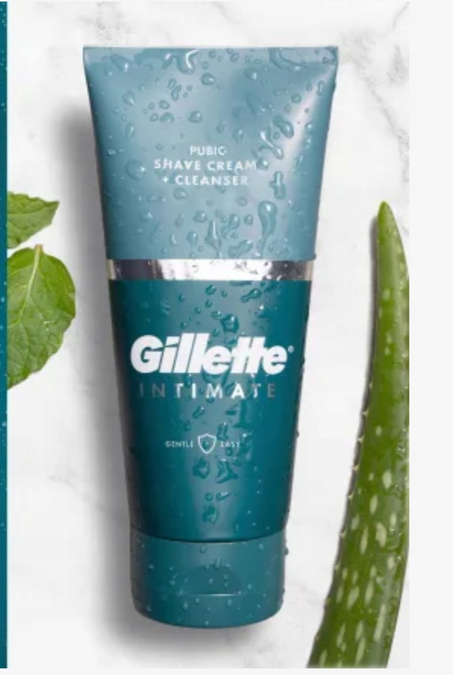 Gillette Intimate żel do golenia stref intymnych • Cena, Opinie - Allegro