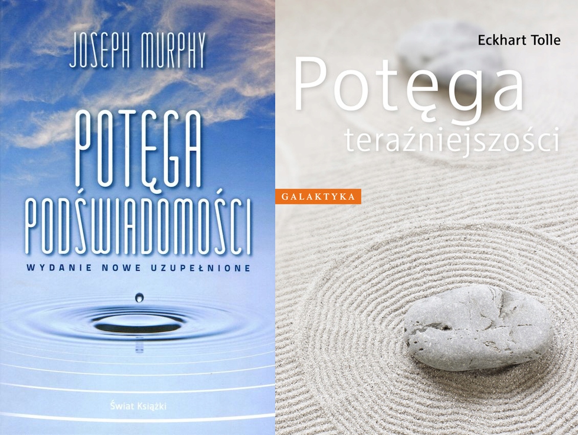 PAKIET 2 X POTĘGA PODŚWIADOMOŚCI + POTĘGA TERAŹNIEJSZOŚCI - MURPHY ...
