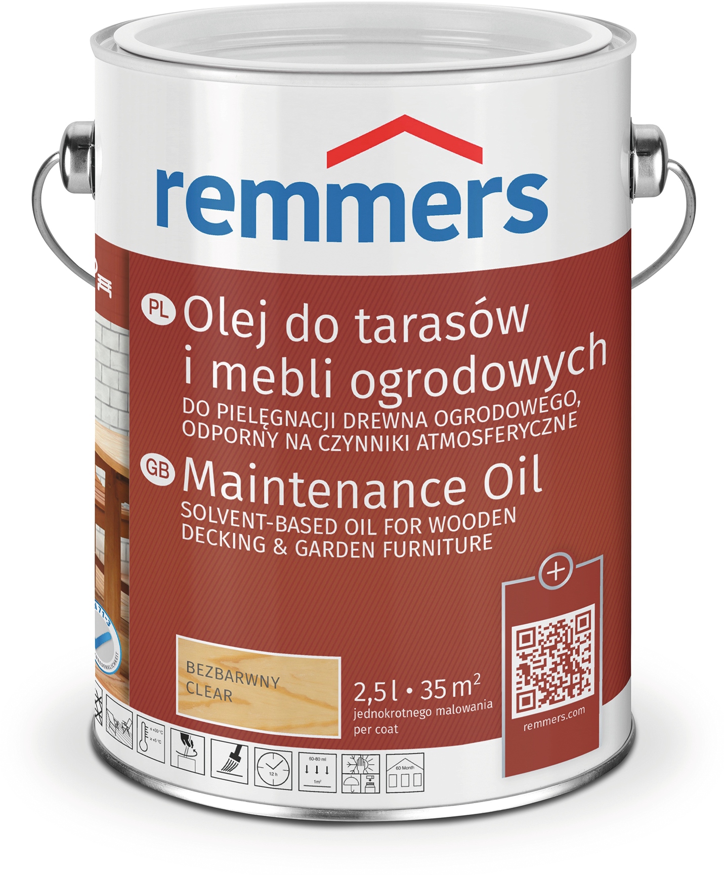 Remmers Pflege-Ol olej do tarasu PALISANDER 5L (4004707249690) • Cena, Opinie • Impregnaty ...