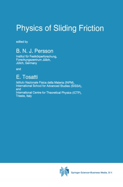 Physics of Sliding Friction - Persson, Bo N.J. (9873011317) | Ebook Allegro