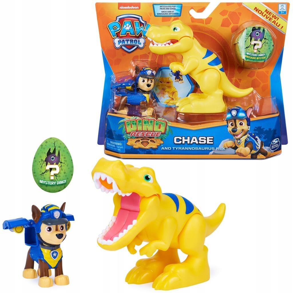 PSI PATROL Dino Chase Dinozaur Tyranozaur Rex (778988312346) • Cena ...