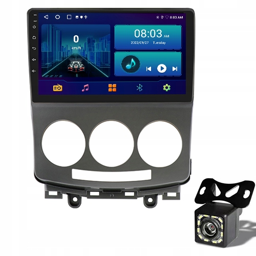 ANDROID-OS GPS-ES AUTÓRÁDIÓ BLUETOOTH-SZAL MAZDA 5 2005-2010 WIFI 32GB, (5902888505705) • Ár ...