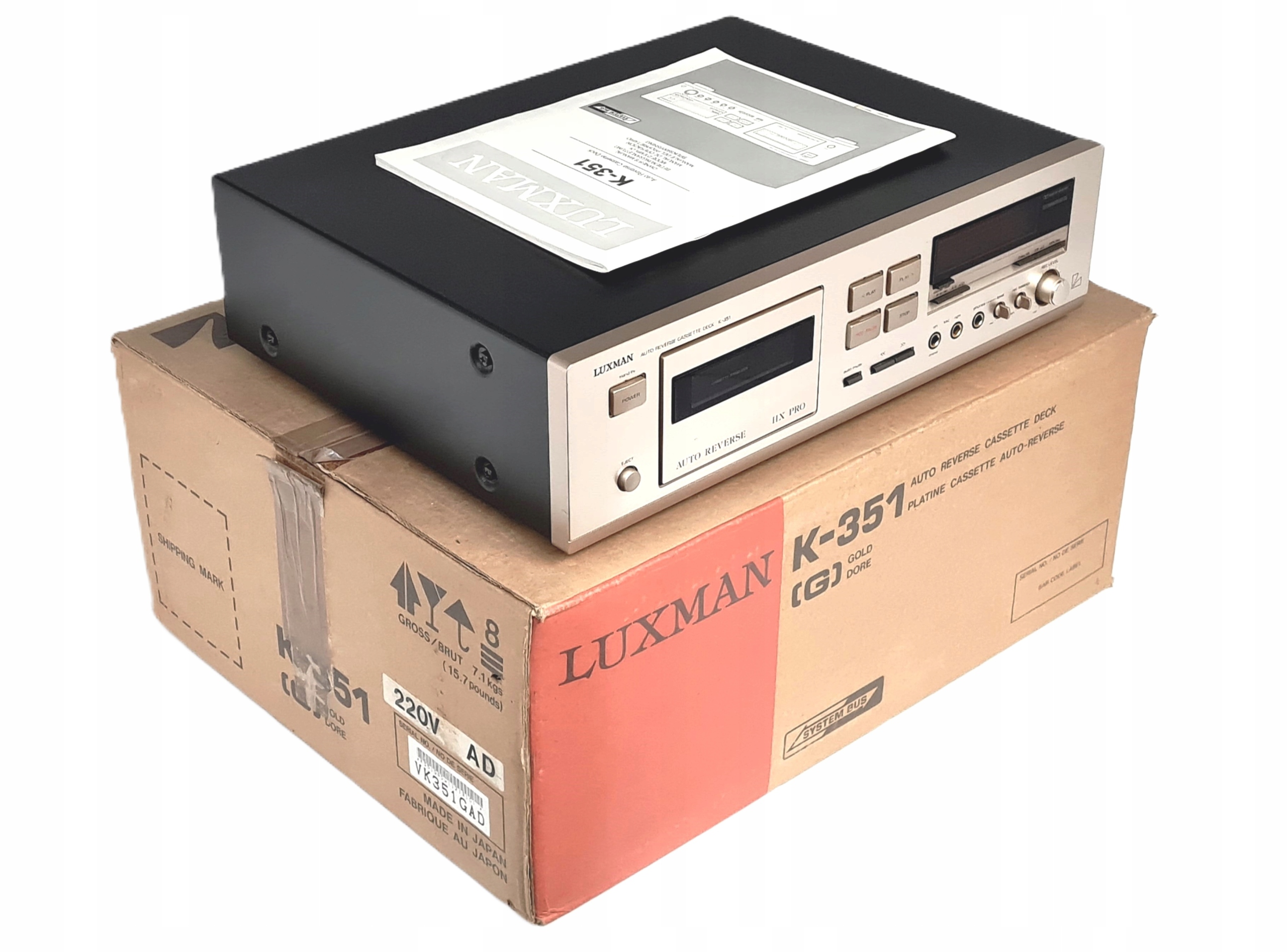 MAGNETOFON LUXMAN K-351 MADE IN JAPAN *** GWARANCJA *** - Sklep, Opinie ...