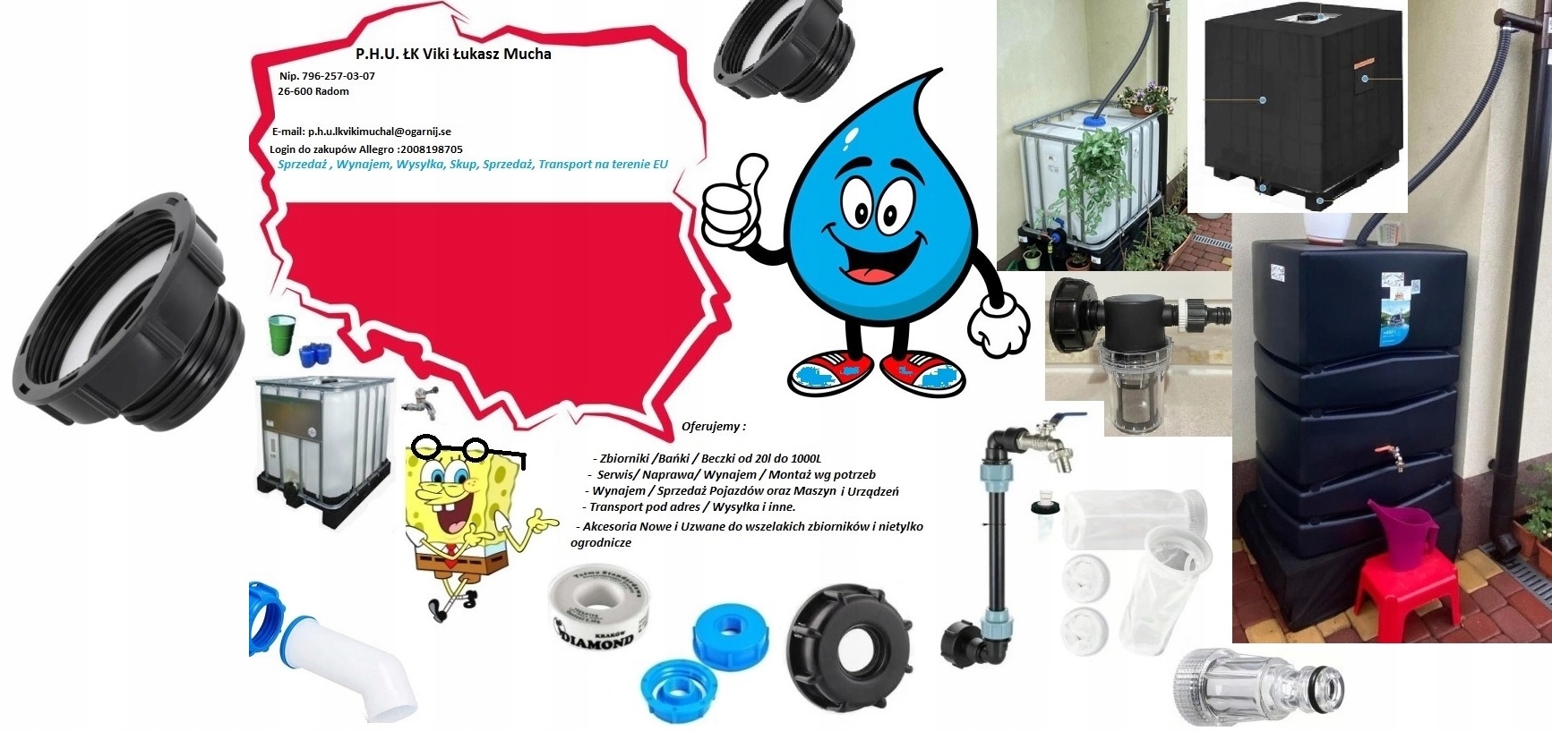 Adapter S80 na S60 IBC DPPL paletopojemnika mauzera zbiornika ...