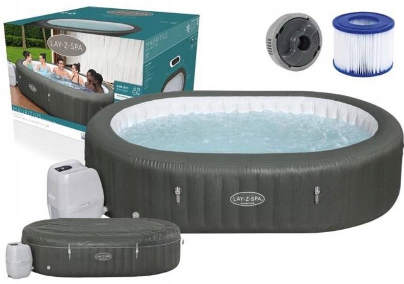 Dmuchane Lay-Z- Spa Hydromasaż Mauritius Bestway 60067 7 osób MODEL ...