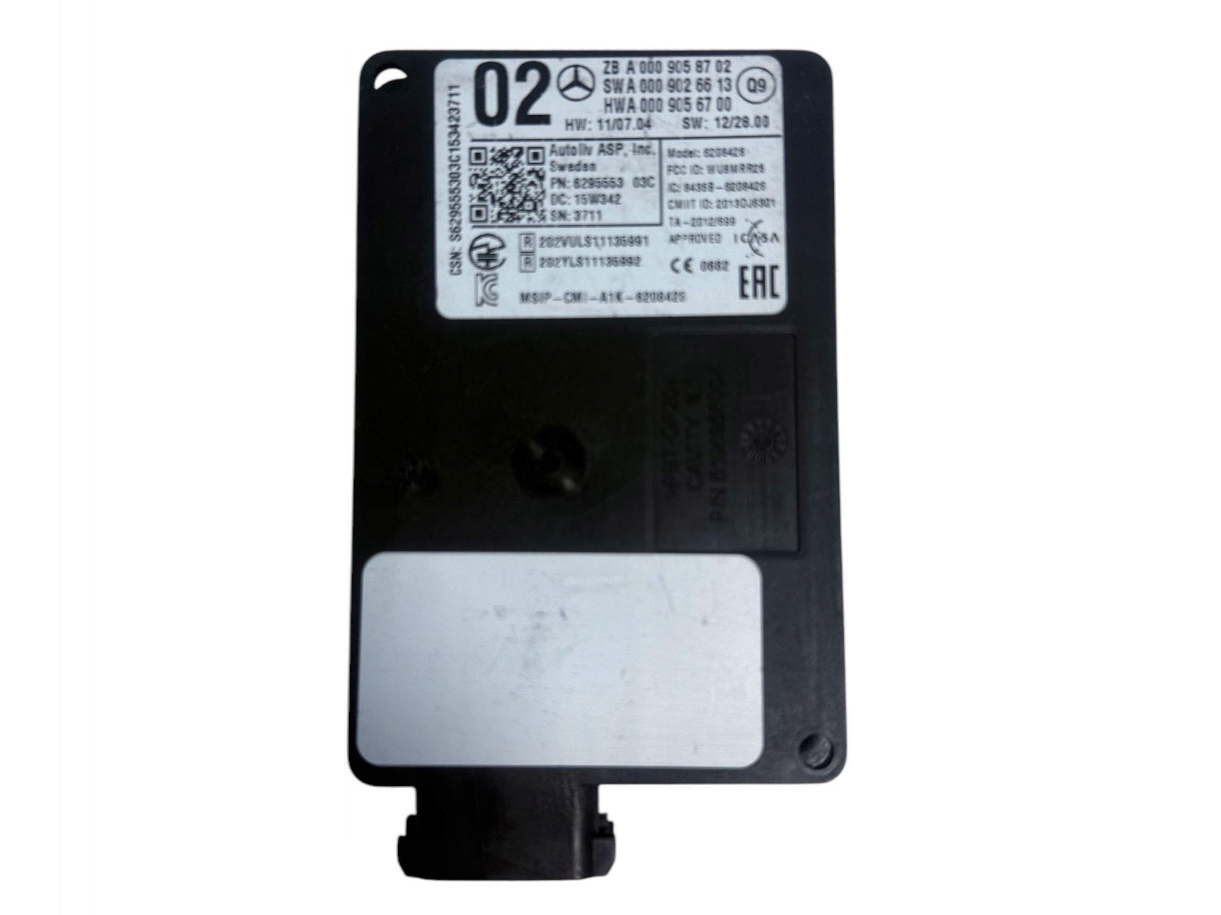 MERCEDES W205 C KLASA RADAR CZUJNIK A0009058702 za 1200.00PLN z Źródła ...