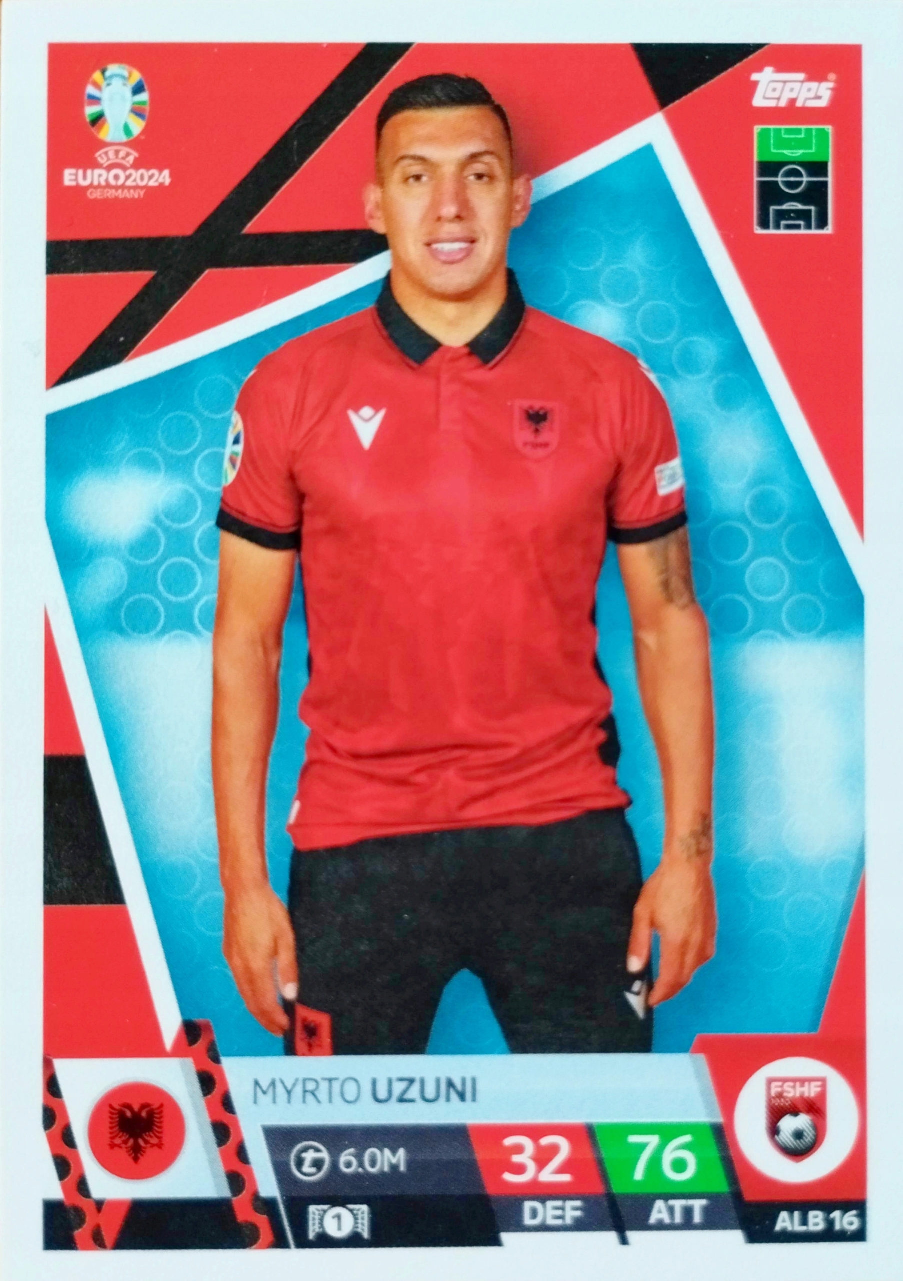 EURO 2024 TOPPS MATCH ATTAX ALB 16 MYRTO UZUNI ALBANIA - 15345968984 ... EURO 2024 TOPPS MATCH ATTAX ALB 16 MYRTO UZUNI ALBANIA - 15345968984 ...