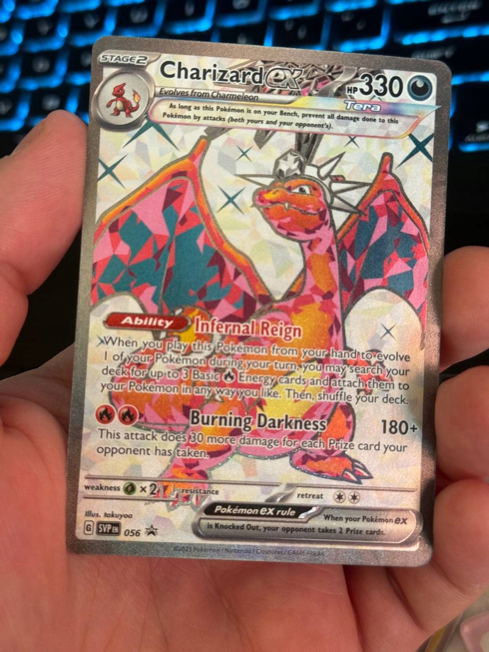 Holo Charizard ex - 56 Scarlet & Violet Promo Cards Pokemon TCG - Stan: nowy 49,99 zł - Sklepy ...