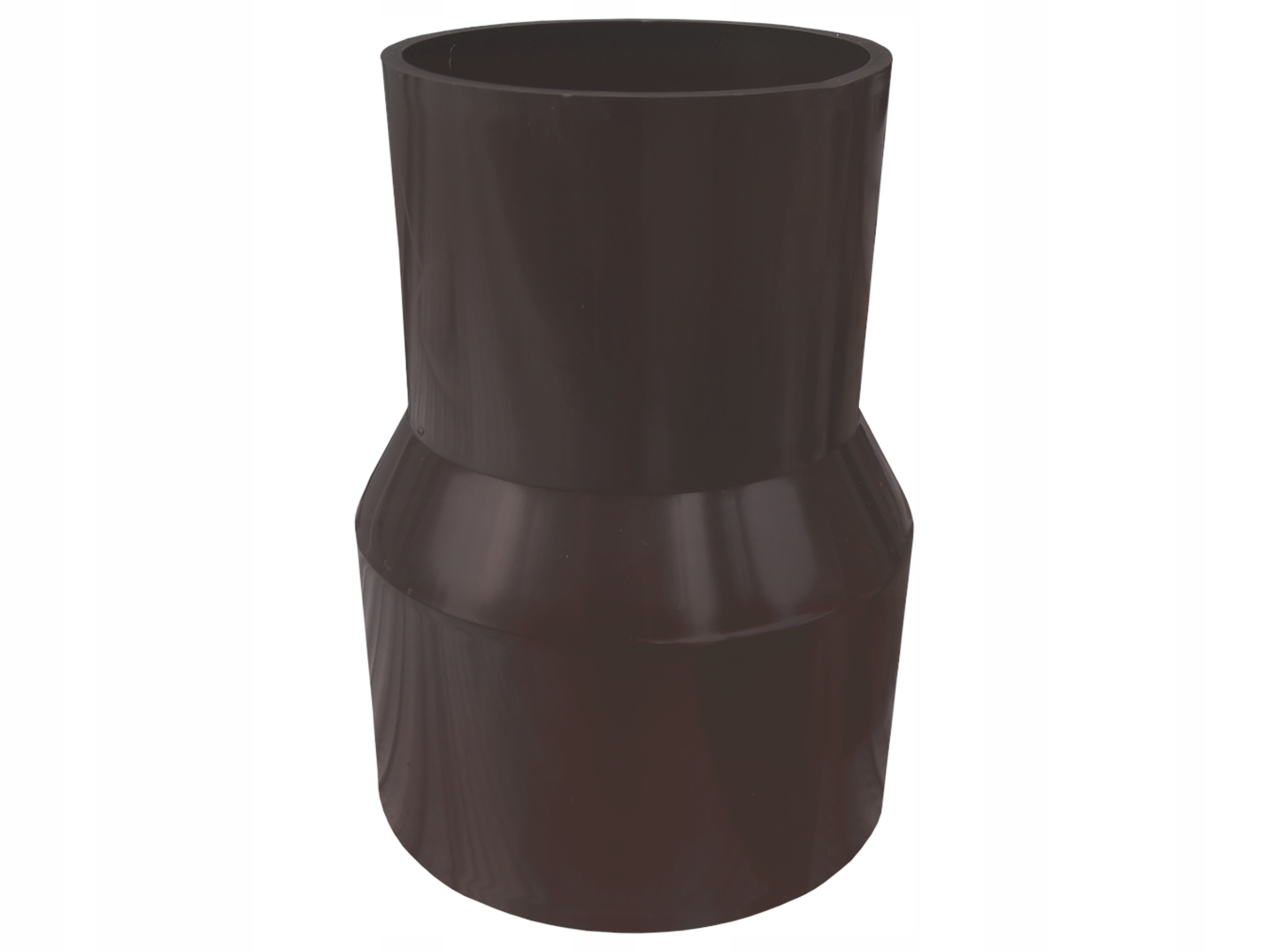 Gamrat Redukcja rury 63/90 Rynna 75 100 Rynny BRĄZ (002340) • Cena ...