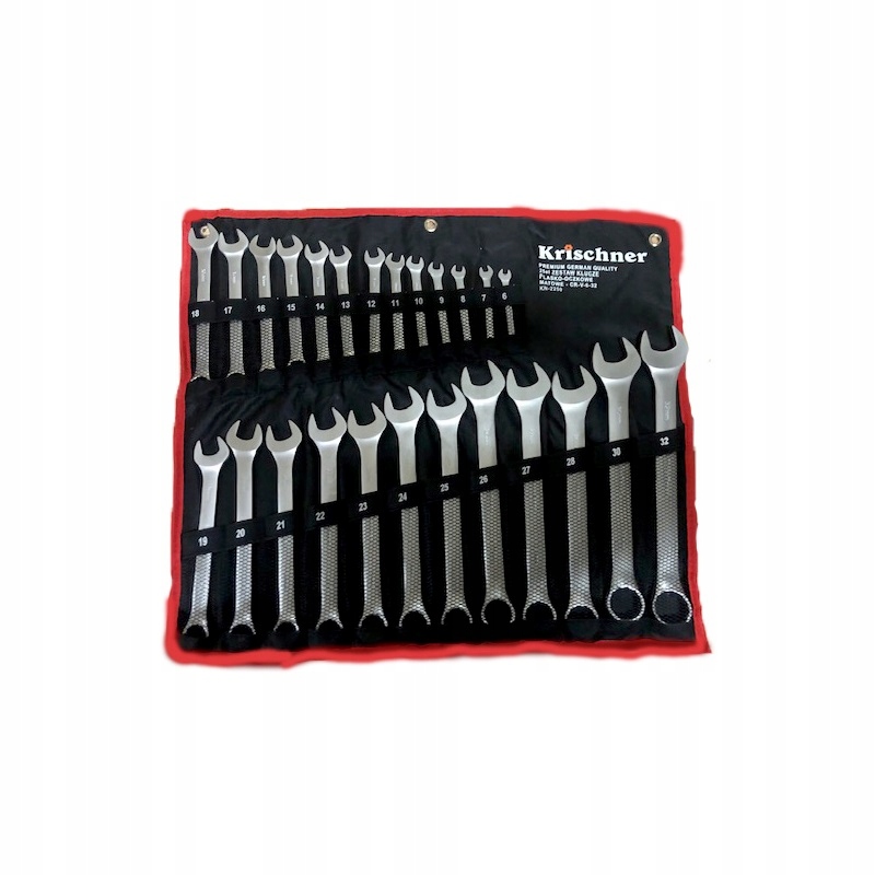 KLUCZE PŁASKO OCZKOWYE KRISCHNER 25EL 6-32MM 2250 • Cena, Opinie - Allegro