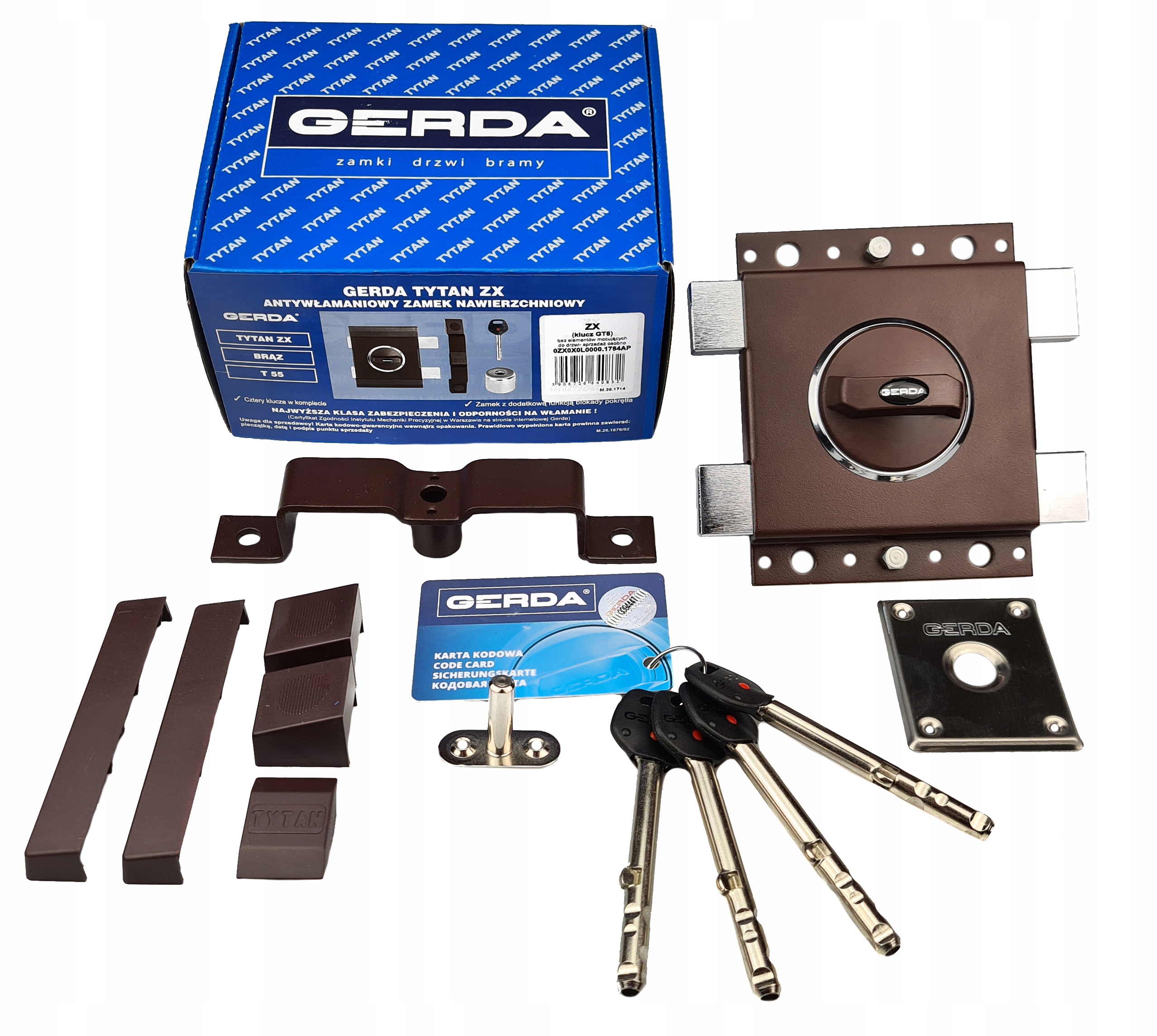 Zamek nawierzchniowy Gerda 101 x 125 mm (5906726640832) • Cena, Opinie ...