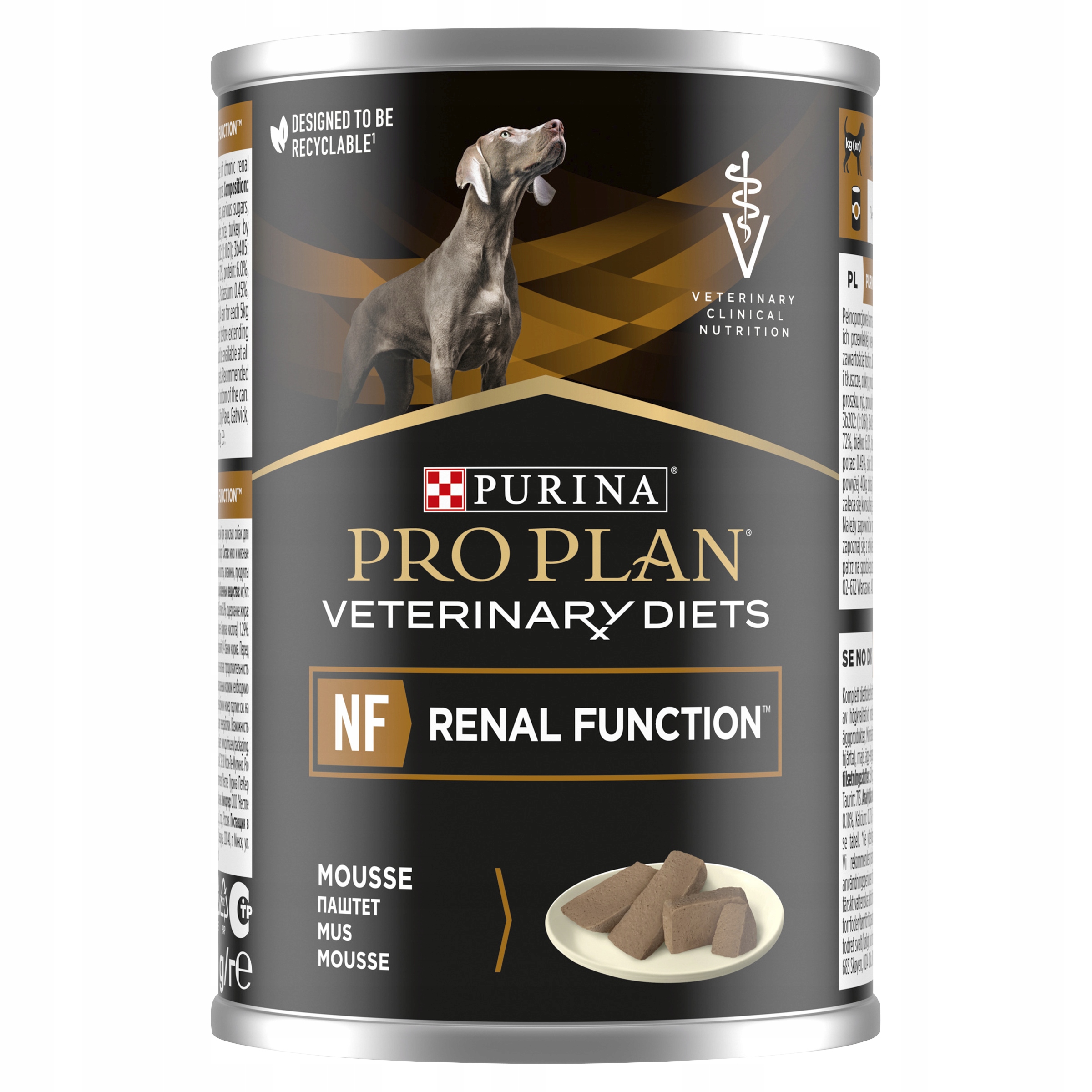 Purina PRO PLAN Veterinary Diets NF Renal Function 400g (7613035181465 ...