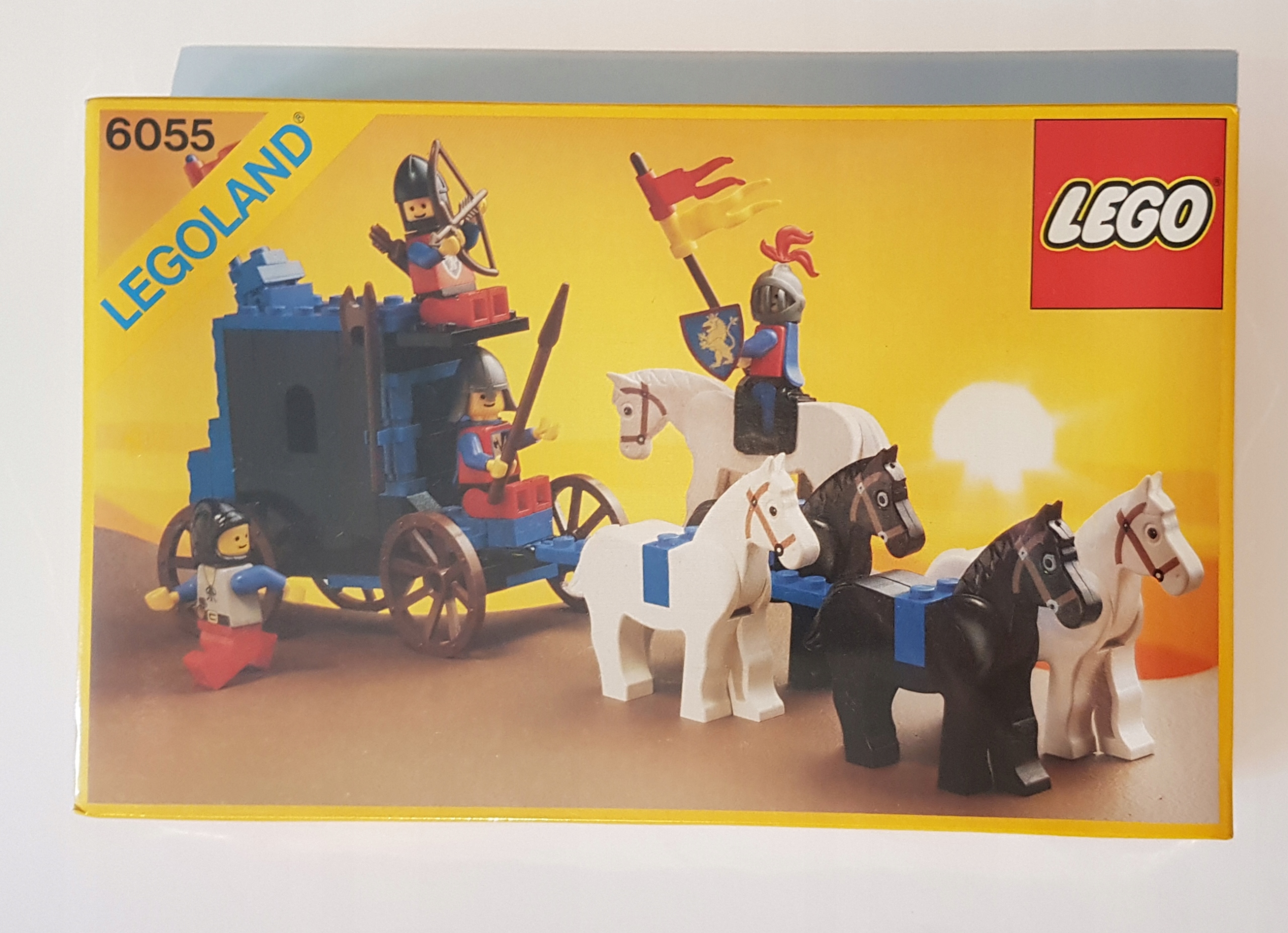 Lego Prisoner Convoy 6055 Castle Lion Knights MISB new | Kraków | Kup ...