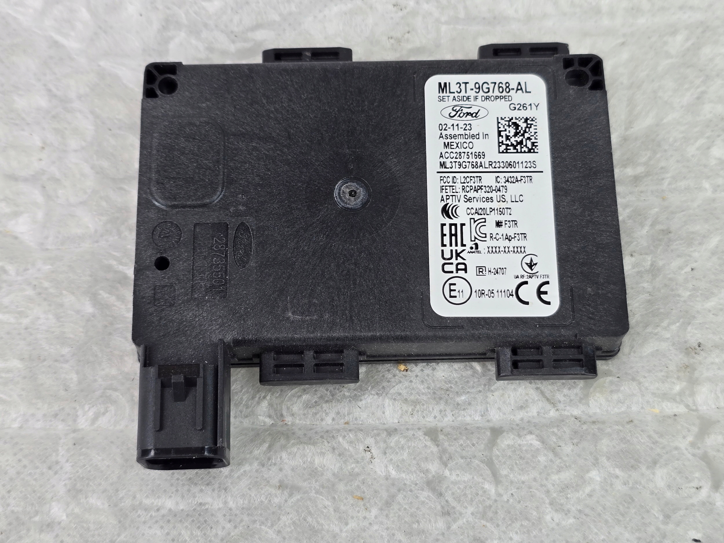 FORD MUSTANG MACH-E RADAR DISTRONIC CZUJNIK PRĘDKOŚCI MODUŁ ML3T-9G768 ...