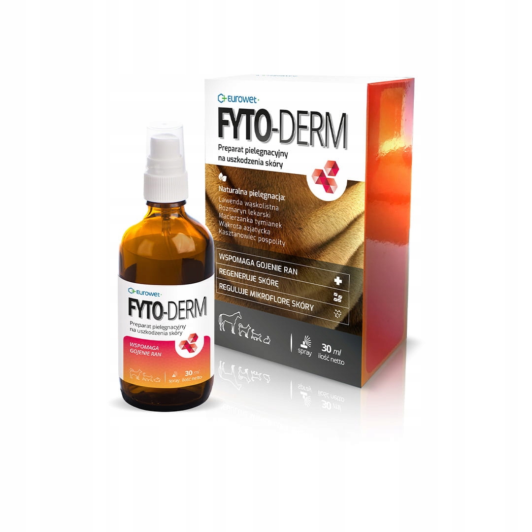 FYTO-DERM spray na rany 30 ml Eurowet (5907785440203) • Cena, Opinie ...