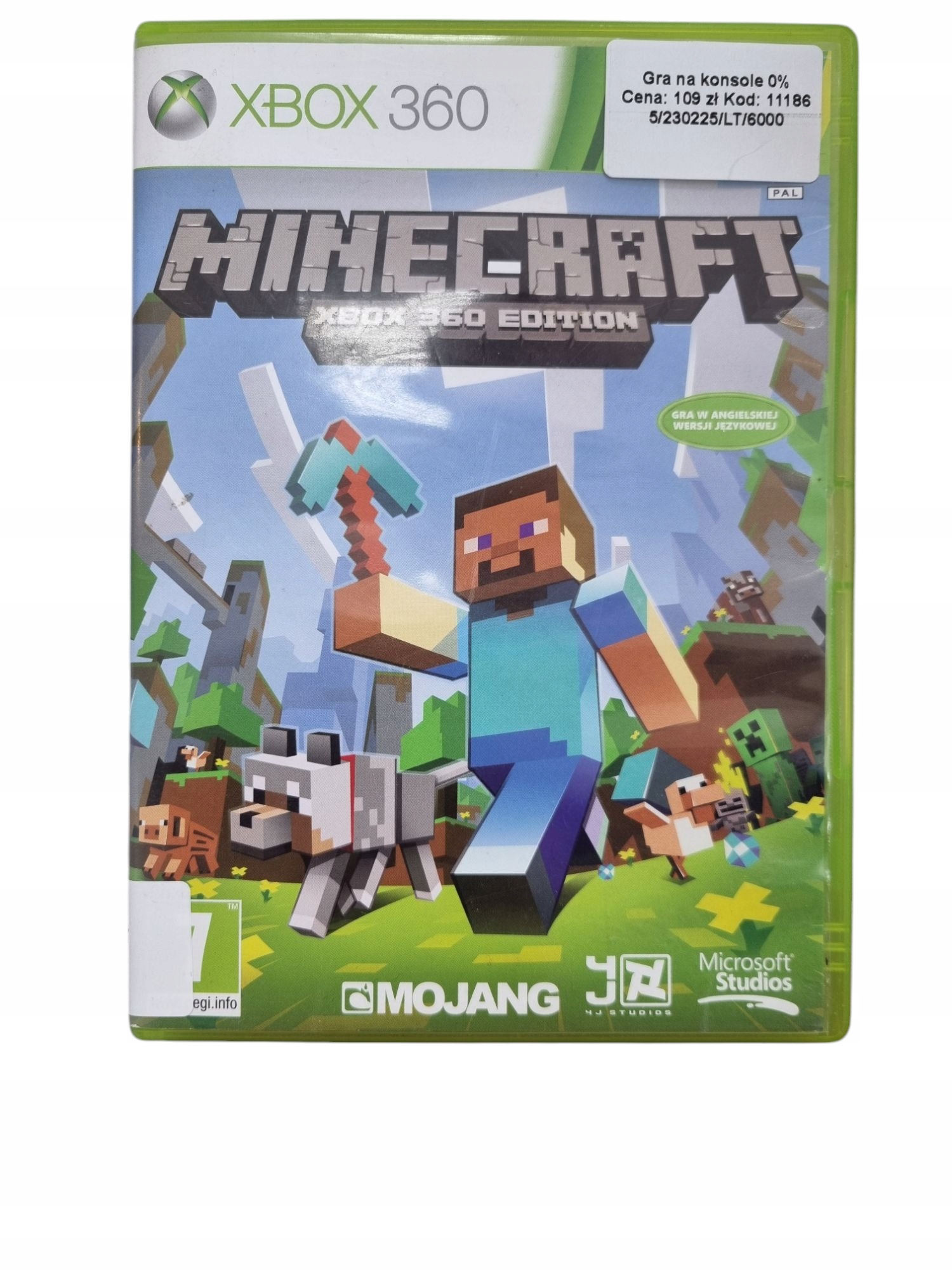 Minecraft Xbox 360 Używana - Stan: Używany 109.00PLN - Sklepy, Opinie ...