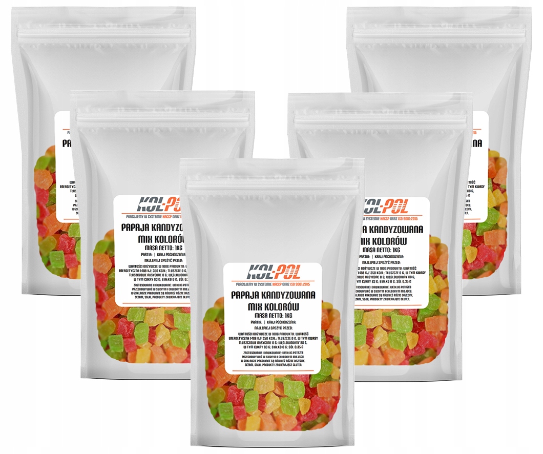 Papaja Kol-pol kostka 5000 g - porównaj ceny - Allegro.pl