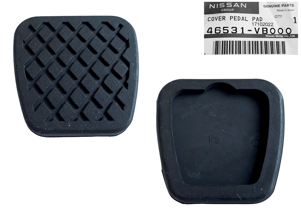 NAKŁADKA PEDAŁU SPRZĘGŁA HAMULCA 46531-VB000 ORYGINAŁ NISSAN za 89 ...