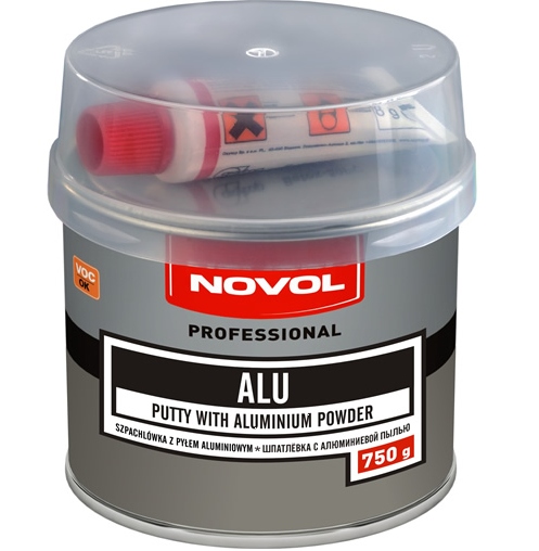 NOVOL ALU SZPACHLA SAMOCHODOWA PYŁEM ALUMINIUM 750g 5900061011623 za 33 ...