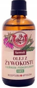 Olej żywokostowy Farmvit 100 ml (5905279853171) • Cena, Opinie • Oleje, olejki i krople ...