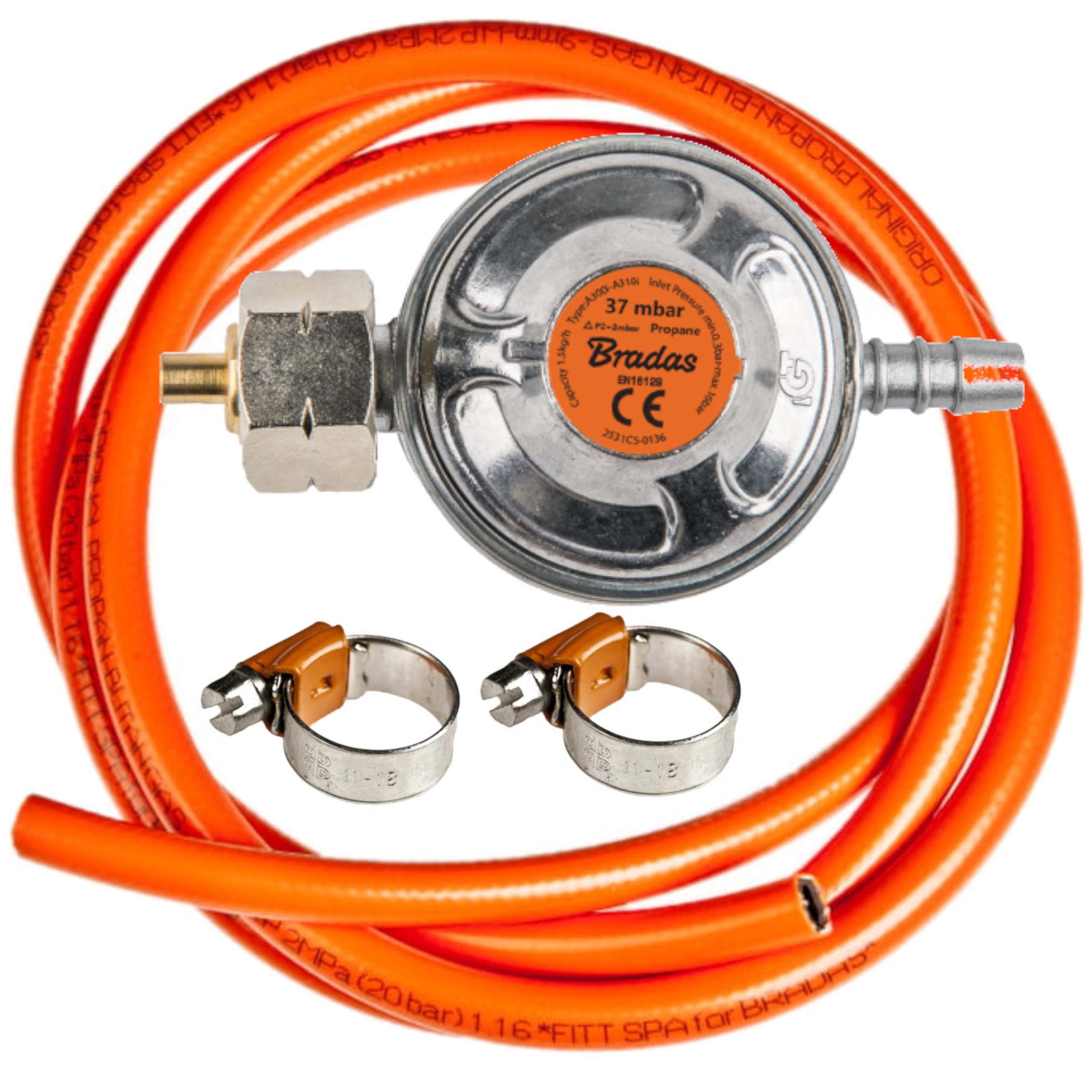 Zestaw przyłaczeniowy do gazu Bradas RG A310/Z100 - Sklep, Opinie, Cena w Allegro