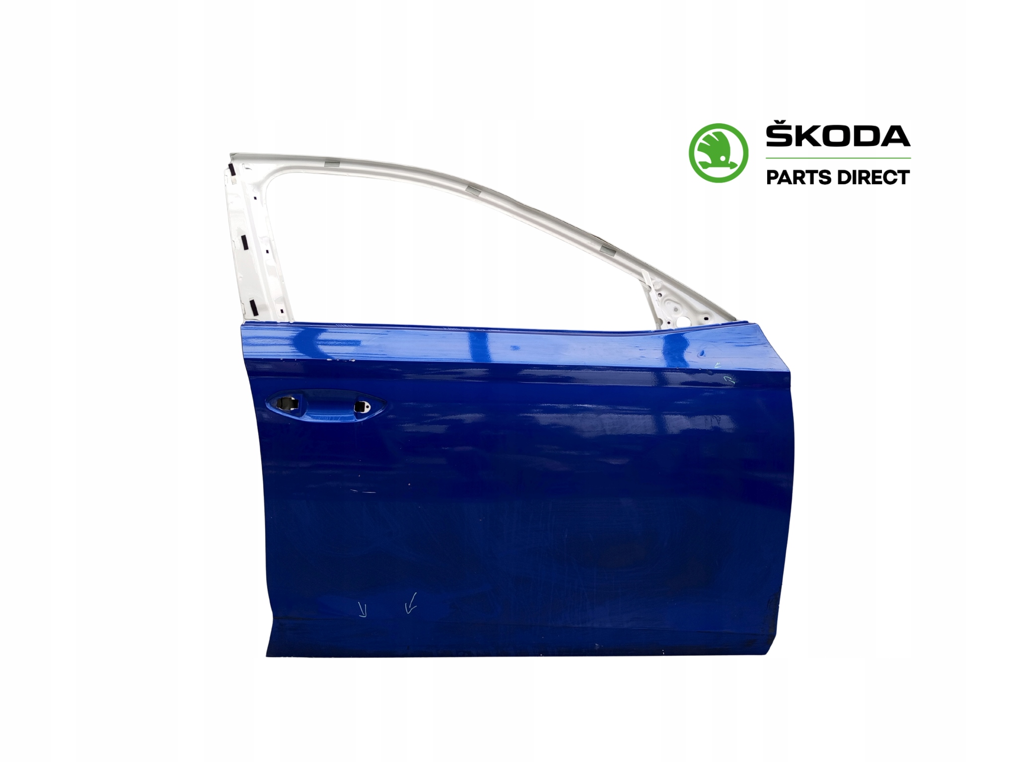 SKODA OCTAVIA IV 4 5E3 20- DRZWI PRAWE PRZEDNIE PRAWY PRZÓD = za 249.00PLN z Zielona Góra ...