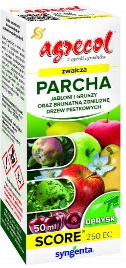 Score 250EC 50ml plamistość parch jabłoni gruszy Agrecol (3415416264682 ...