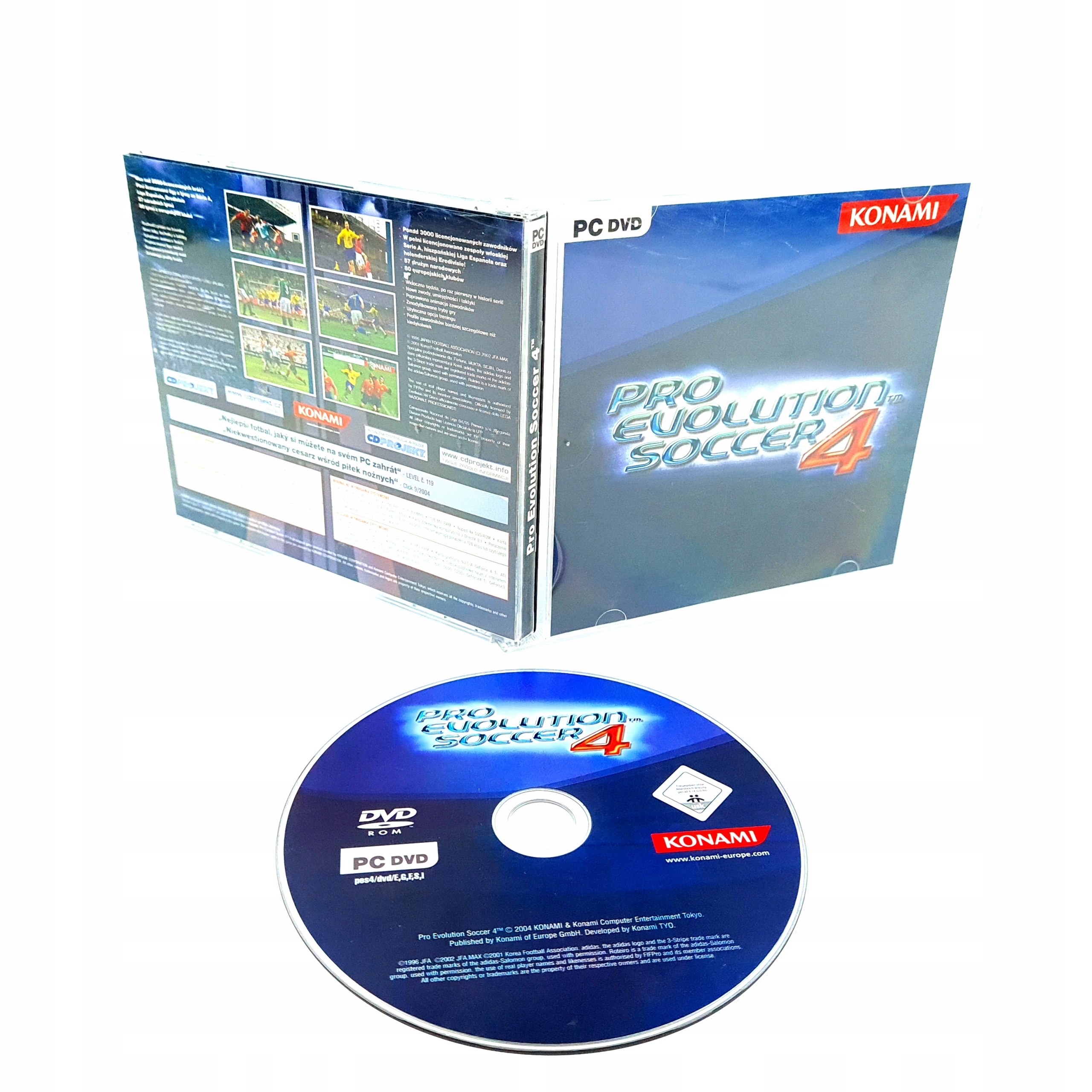 Pro Evolution Soccer 4 PC - Stan: Używany 267.00PLN - Sklepy, Opinie ...