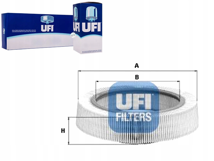 UFI LEVEGŐSZŰRŐ DB 190E 1.8 2.0I 2.3 2.3I UFI za 6475.00HUF-ért - Allegro
