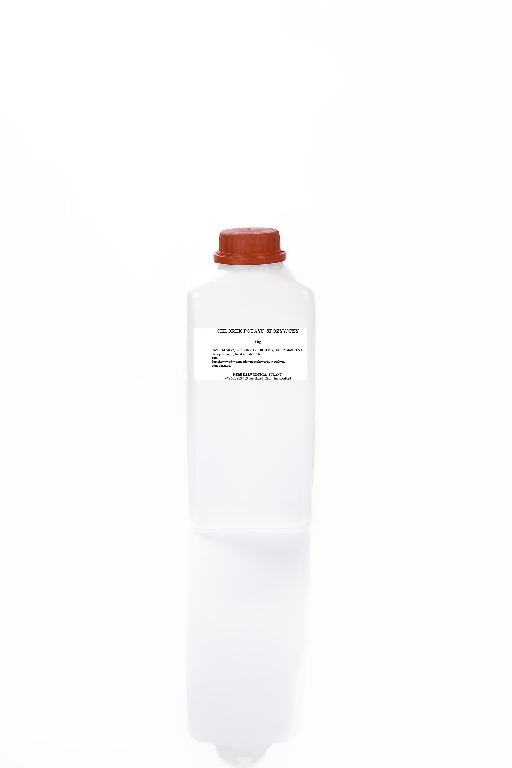 CHLOREK POTASU SPOŻYWCZY 1kg Chlorek Potasowy 12345050062 - Allegro.pl