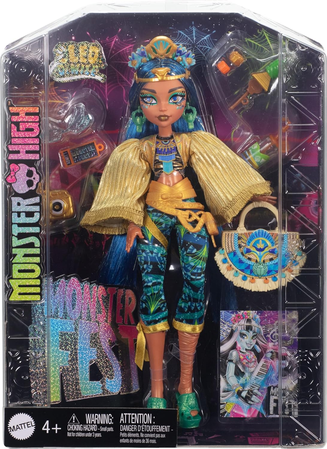 MATTEL Monster High Monster Fest Lalka Cleo de Nile Lalka ...
