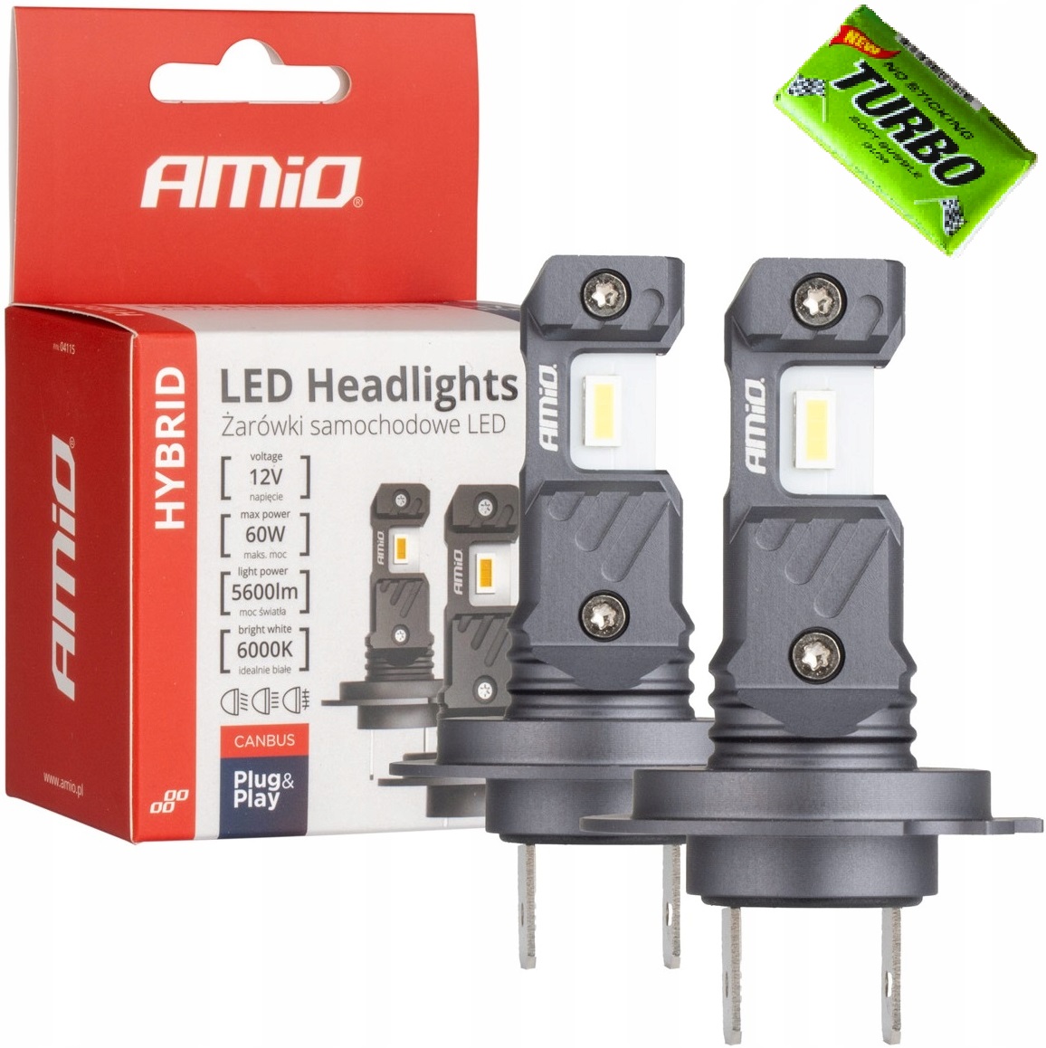 Światła Led do Samochodów w Amio - Żarówki samochodowe H7 - Allegro.pl
