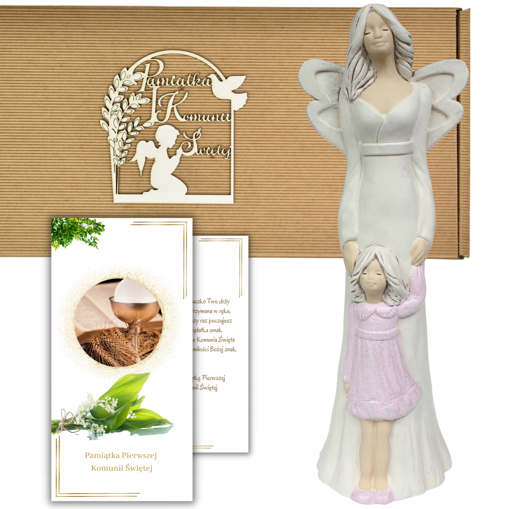 Figurka Anioła Stróża Duża Prezent na narodziny • Cena, Opinie ...