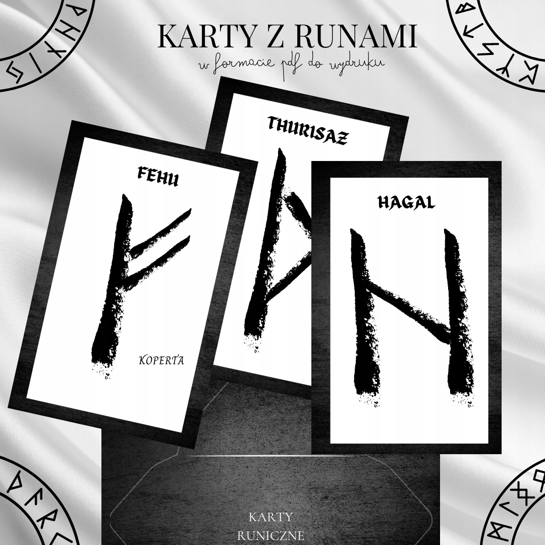 RUNY. Magiczne karty runiczne do wróżb PDF 13094129444 - Sklepy, Opinie ...