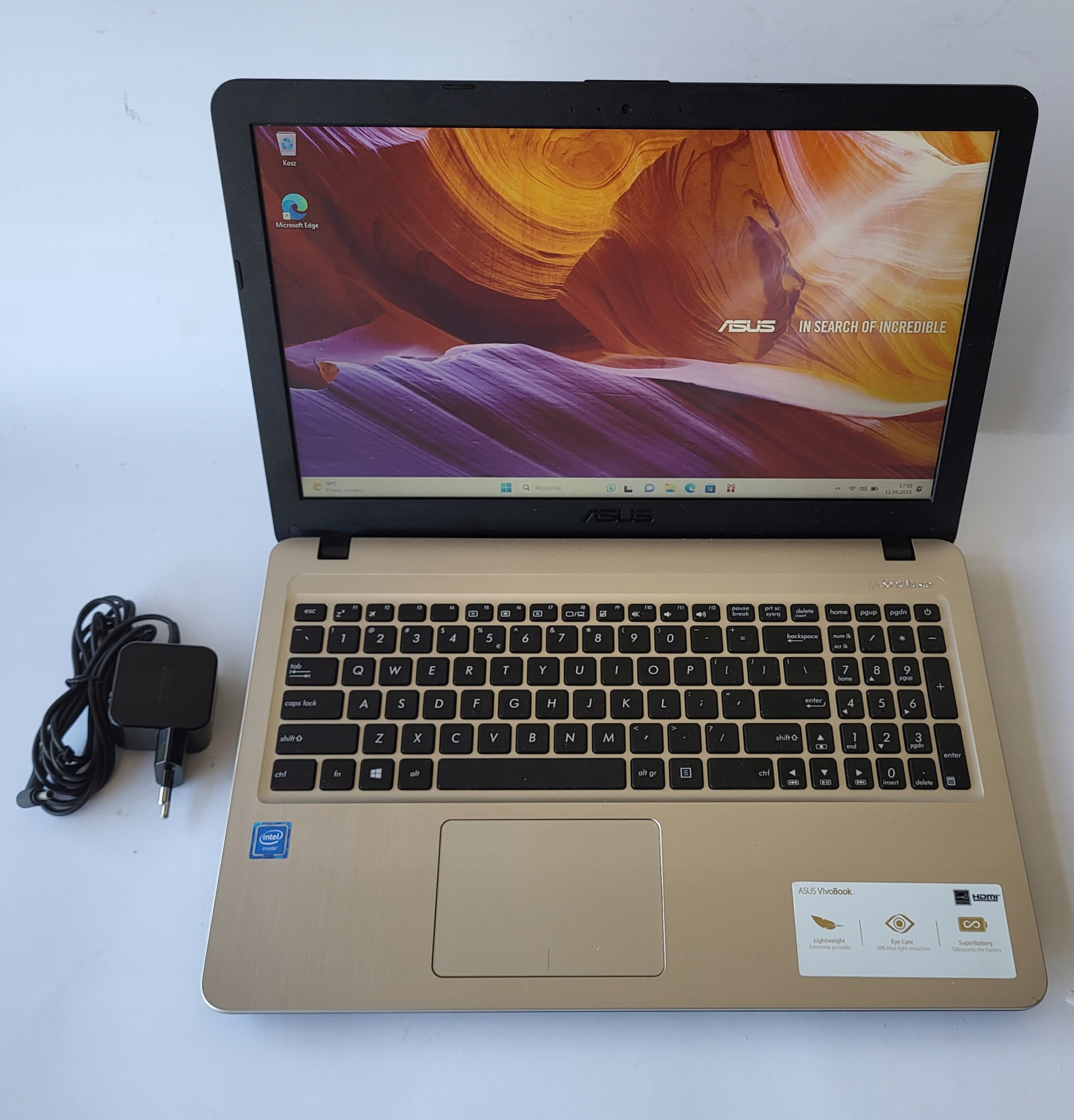 LAPTOP ASUS R540M CELERON N4000/4GB/256GB SSD - Sklep, Opinie, Cena w Allegro