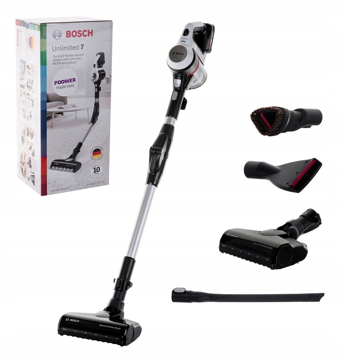 Odkurzacz pionowy Bosch Unlimited 7 BBS711W - Sklep, Opinie, Cena w Allegro Odkurzacz pionowy Bosch Unlimited 7 BBS711W - Sklep, Opinie, Cena w Allegro