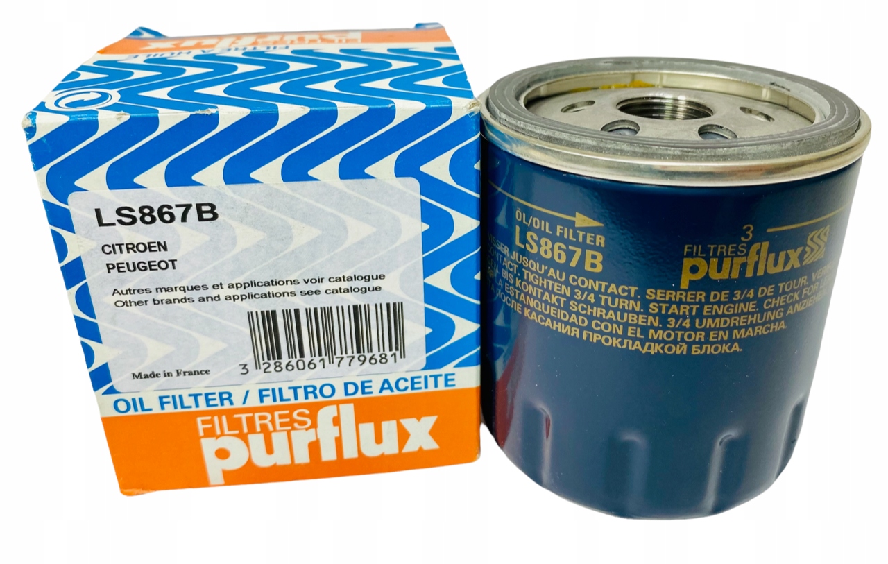 Purflux LS867B Filtr oleju 3286061779681 za 13.80PLN z Luzino - Allegro ...