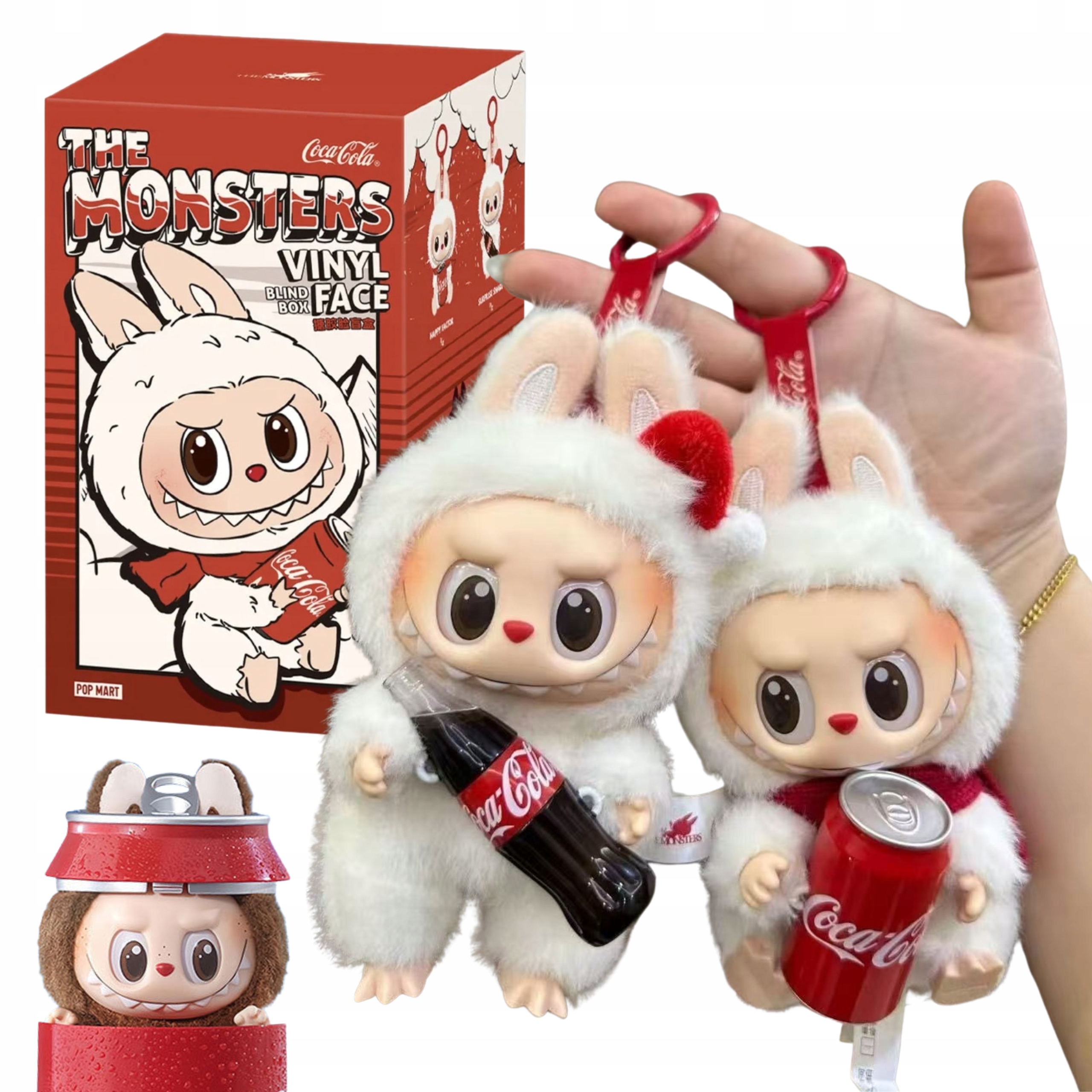 Labubu Pop Mart Coca Cola - Hračky pro děti - Allegro