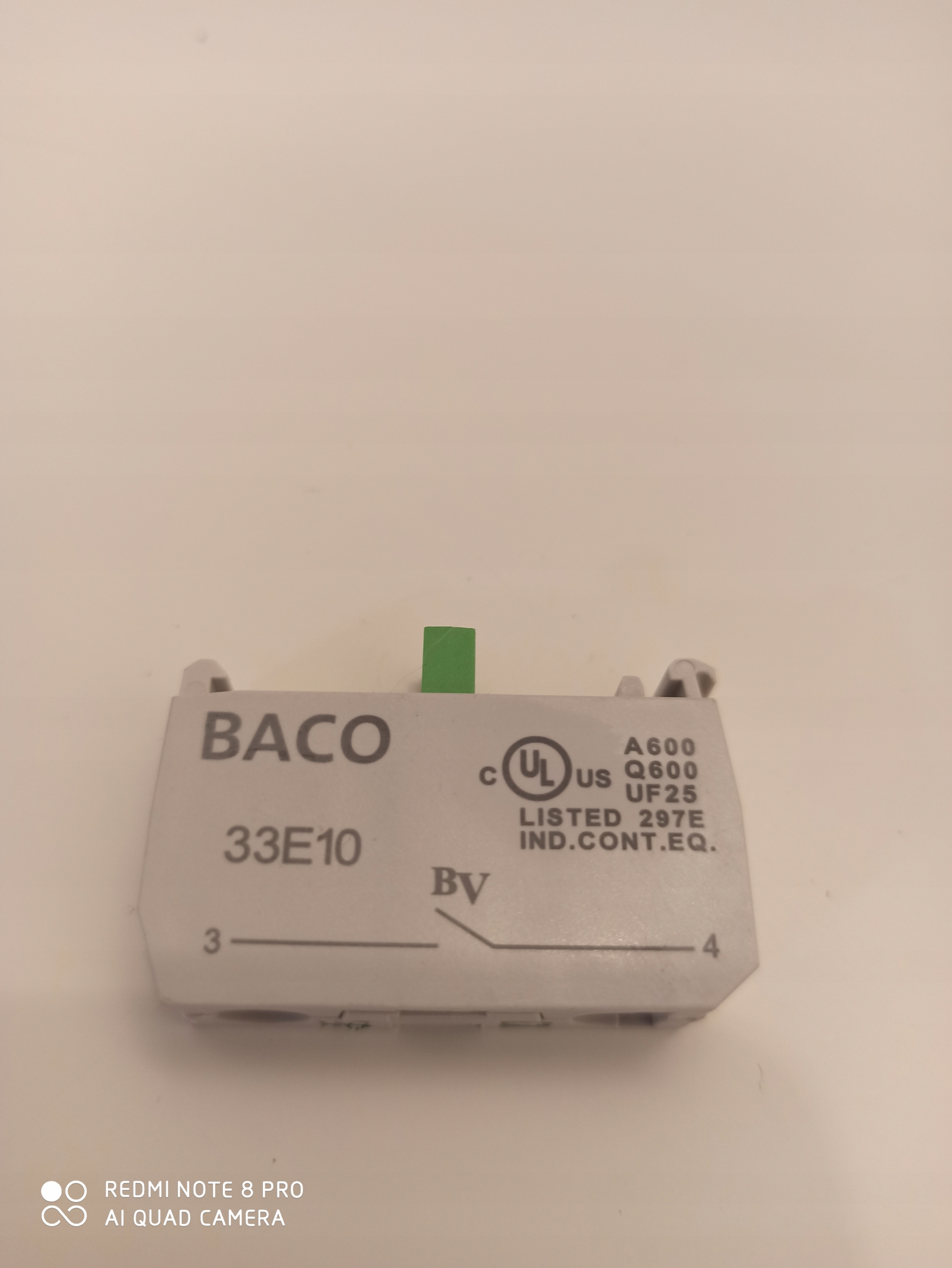 BACO STYK 33E10 (3245062229045) • Cena, Opinie • Przyciski ...