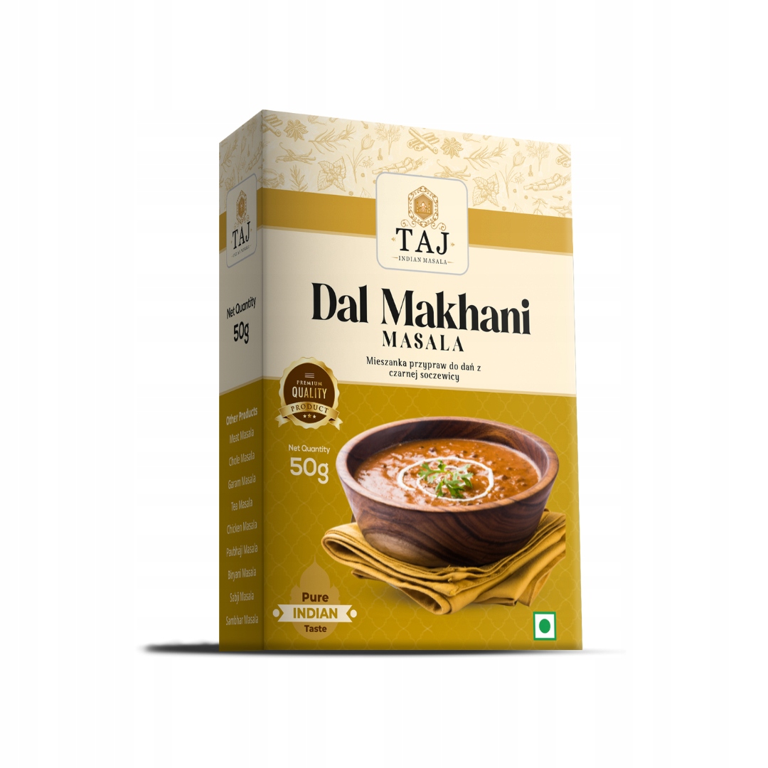 TAJ INDIAN MASALA DAL MAKHANI 50G (5905515727280) • Cena, Opinie ...