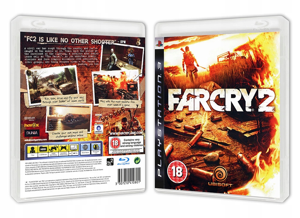 FAR CRY 2 |PS3| FARCRY 2 PlayStation 3 (PS3) pudełkowa - Stan: Używany ...