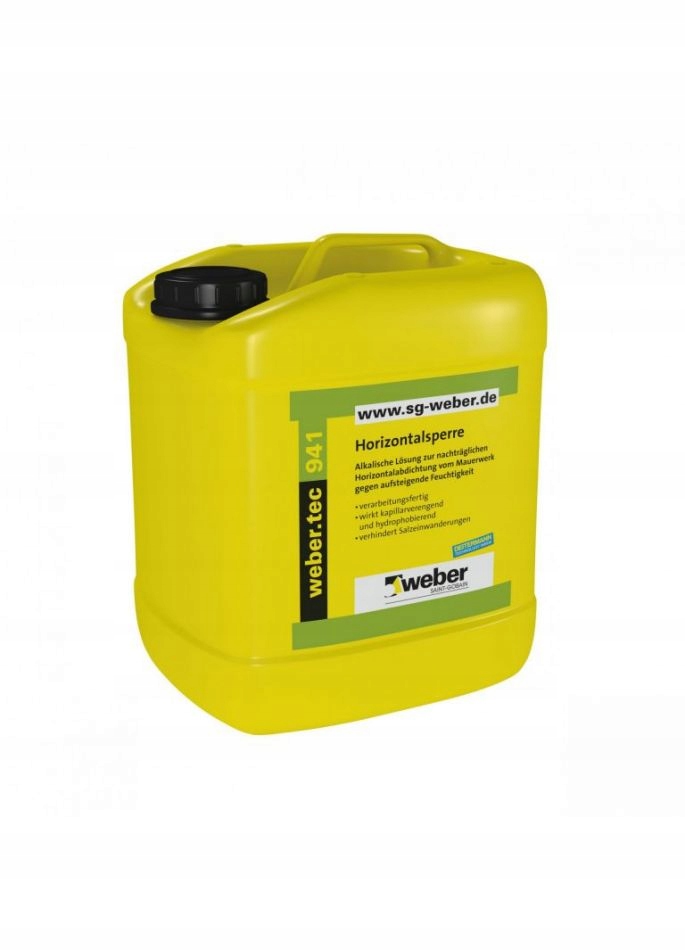 WEBER.TEC 941 Preparat do izolacji muru 20kg • Opinie - Allegro