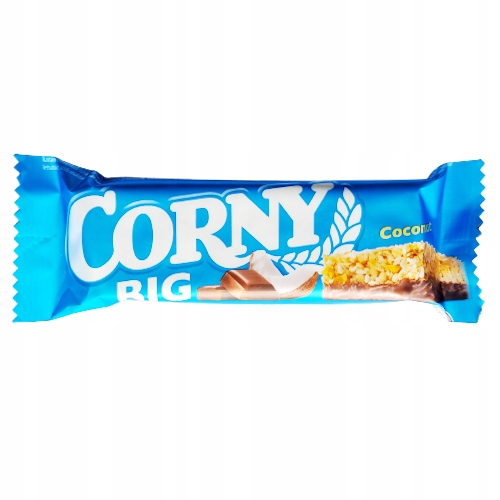 CORNY BIG ZBOŻA KOKOS CZEKOLADA 50g (4011800568214) • Cena, Opinie • Batony 12992777603 • Allegro