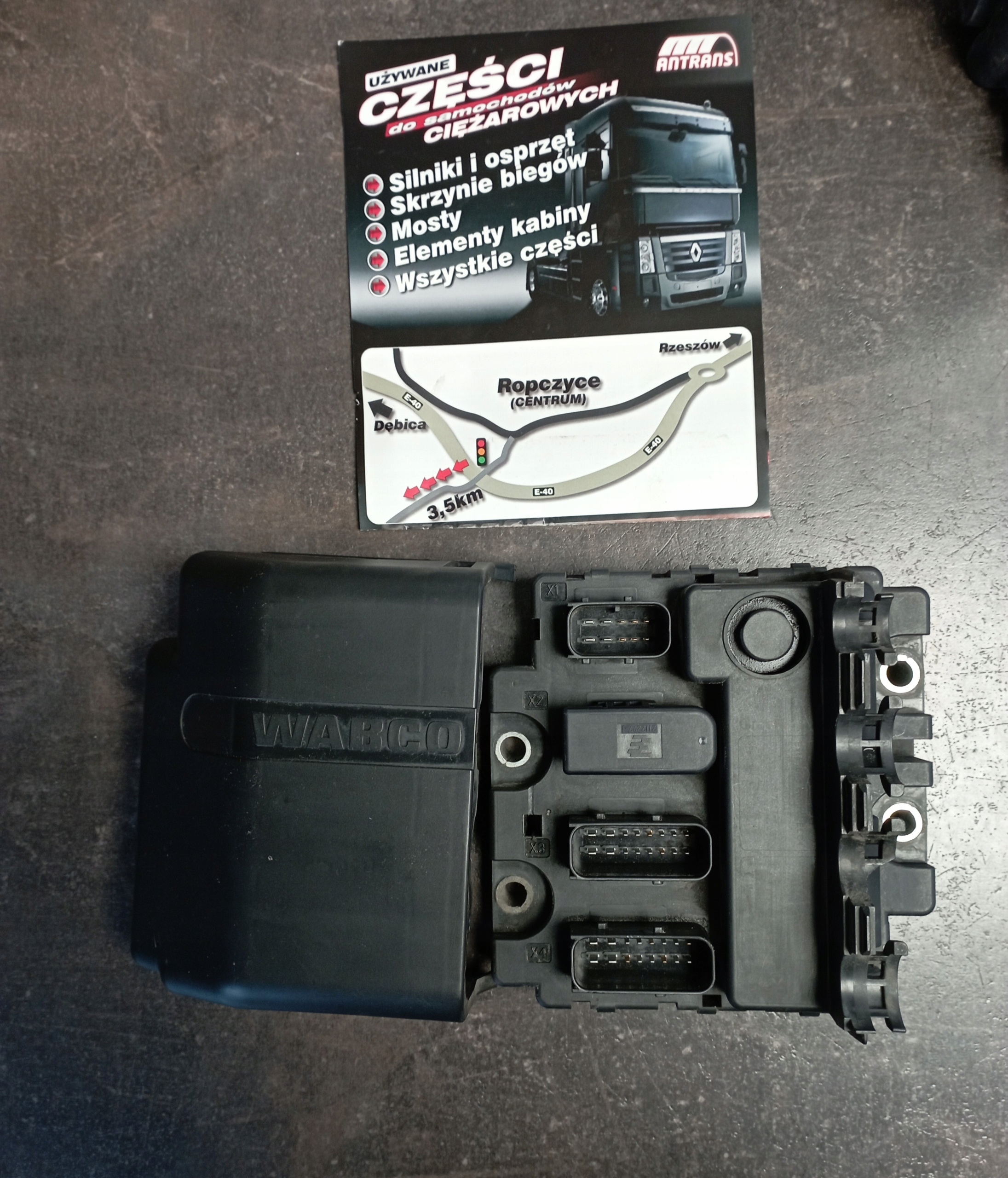 STEROWNIK MODUŁ PODUSZEK ECAS EXTENDED SCANIA R za 1845.00PLN z ...