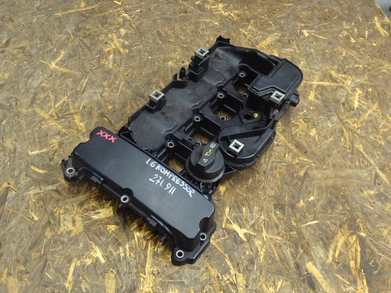 MERCEDES W203 CL203 CLC 1.6 KOMPRESSOR 271.911 POKRYWA ZAWORÓW ...