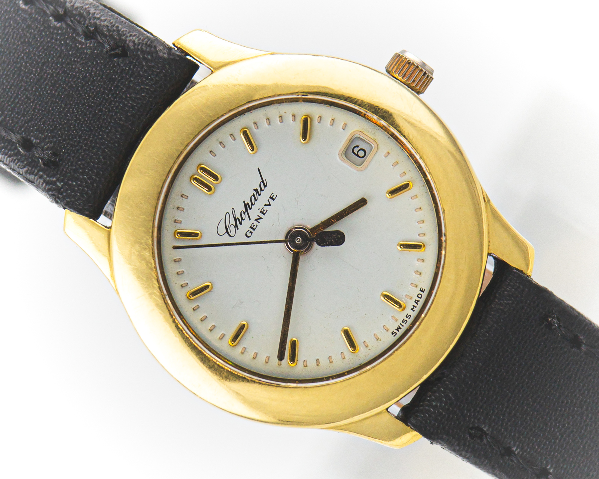 Chopard zegarek damski CHOPARD GENEVE VINTAGE GOLD 18K REF.4095 • Cena ...