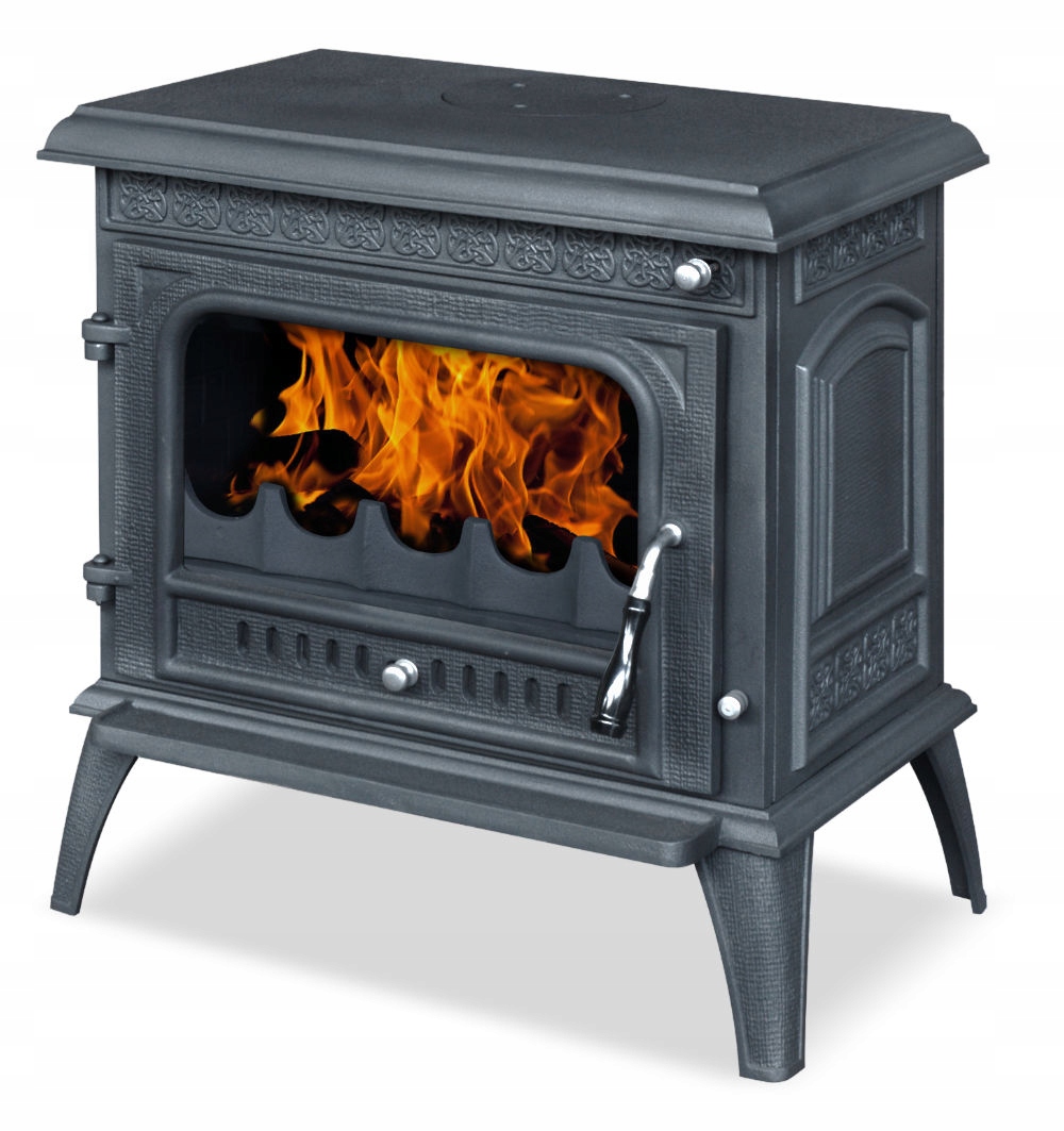 PIEC ŻELIWNY PIECYK KOZA LEON BLACK EKOPROJEKT KOMIN-EXPERT (Piec wolnostojący LEON) • Cena ...